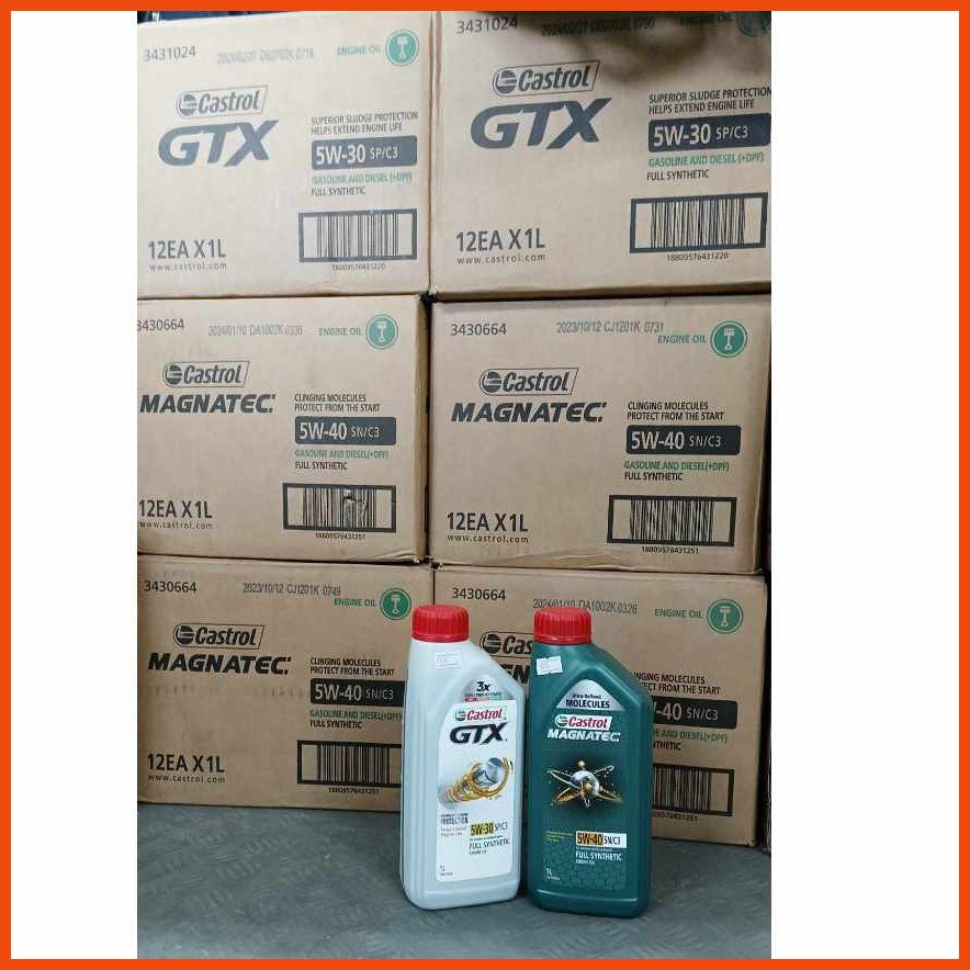 5W-30 SP/C3 Castrol GTX Fully Synthetic Engine Oil For Gasoline and Diesel 1L | Shopee Philippines
