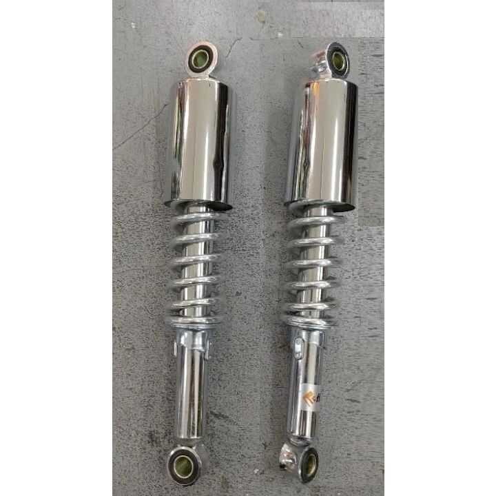 Shock Rear CG 125/Tmx 125/Rusi 125 Black/Sier Rear Shock Absorber Shock ...