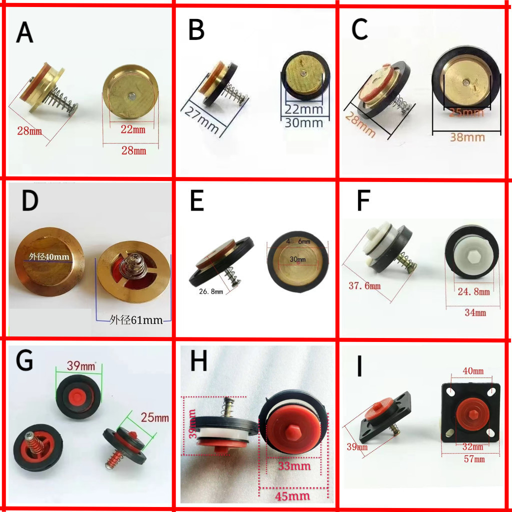 Self-Priming Pump Check Valve Return Copper Spring Valve Self-Priming ...