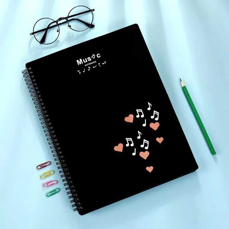 Transparent Page Dividers Folder Student Piano Sheet Music Band Song ...