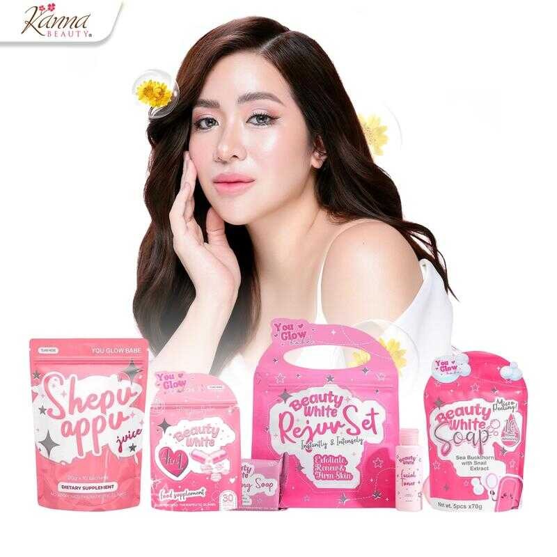 F9d You Glow Babe Beauty White Capsule YGB Youglowbabe Variations | Shepu Appu, Soap, Rejuv Set ...