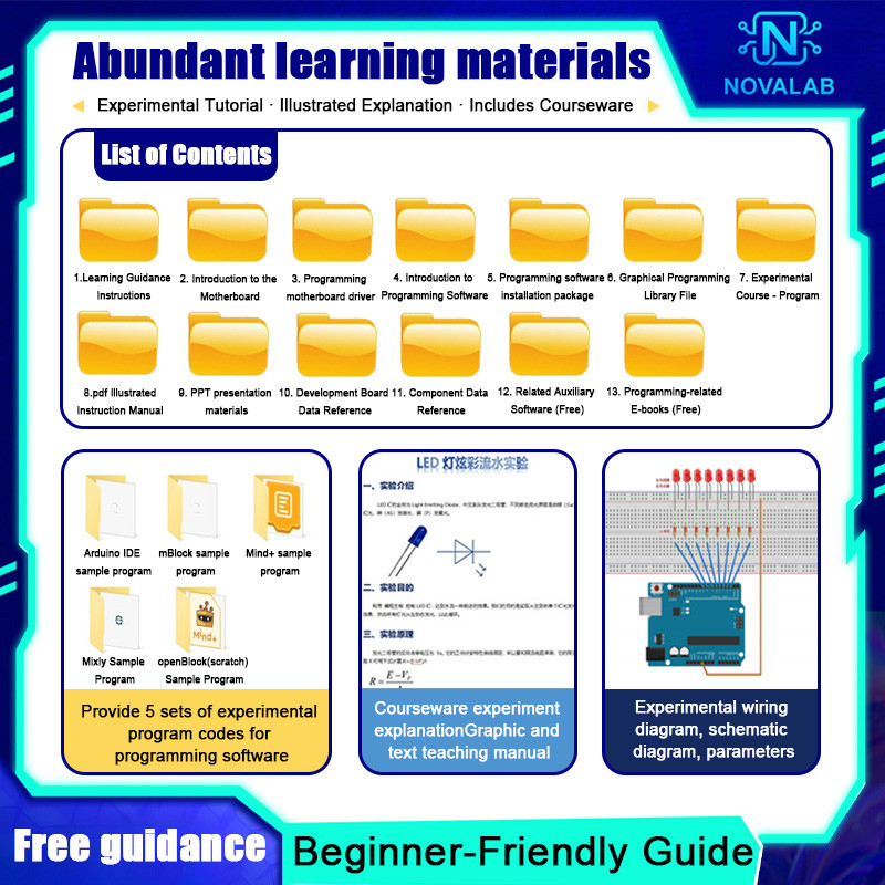NovaLab Lcd1602 Lcd 2004 Lcd12864 Iic/I2c Screen Module Display Blue ...