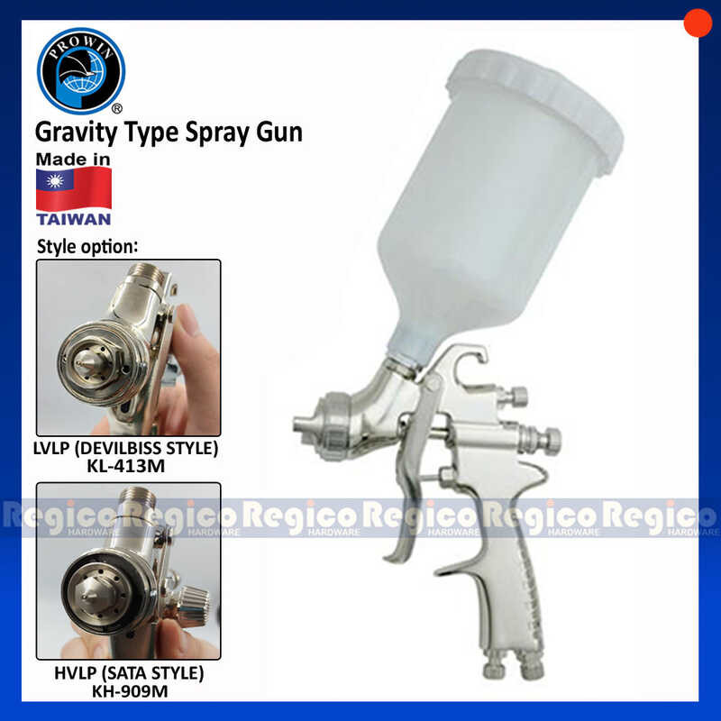 PROWIN Gravity Type Sata Devilbiss Spray Gun Regico Hardware 7A1 | Shopee Philippines