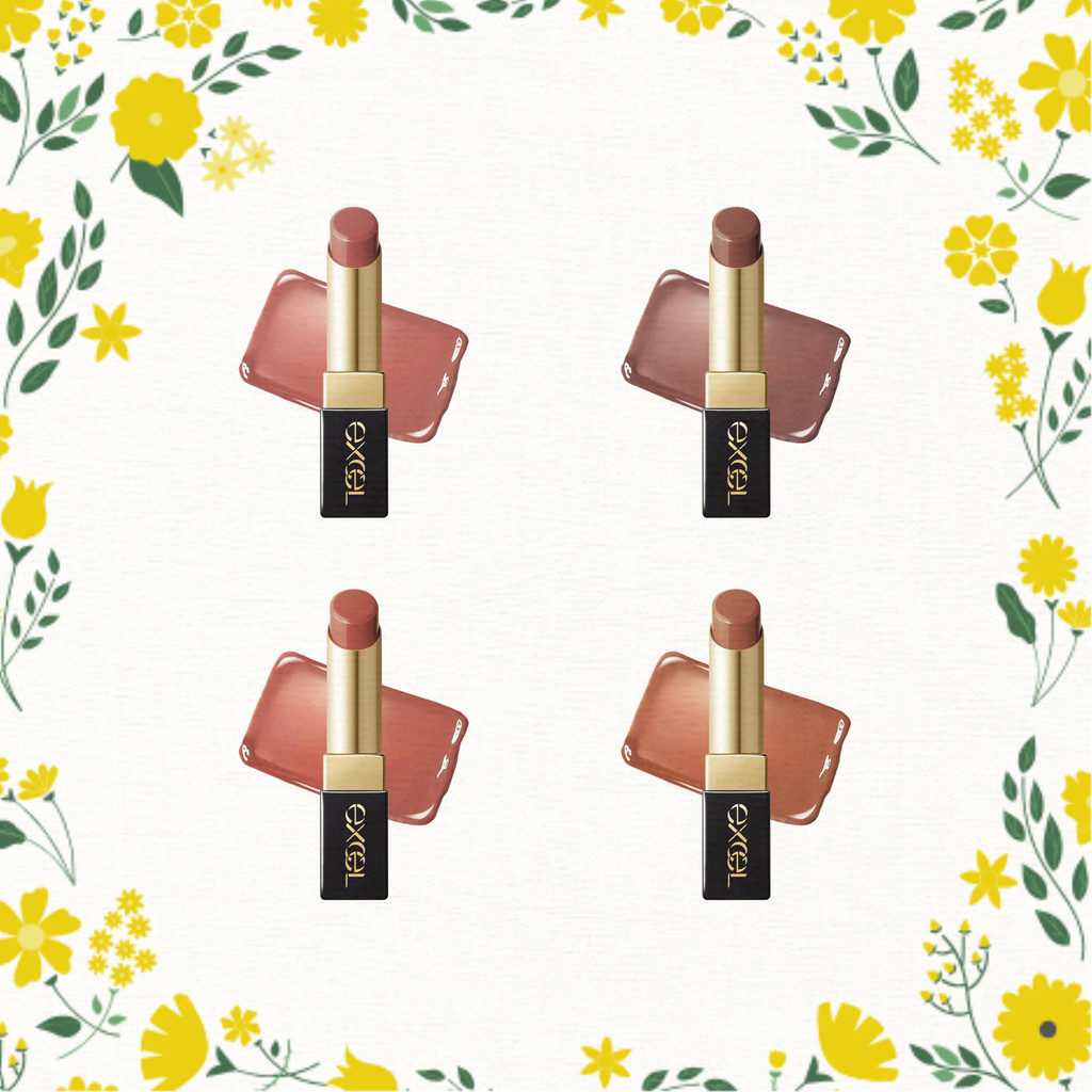 【From Japan】excel Lip Steady SD03 Chapel Lipstick Mucous membrane Hard to remove Beige Plump ...