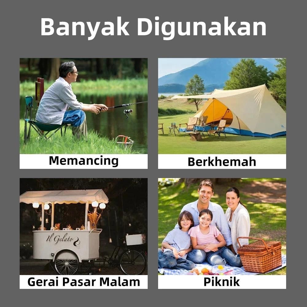 Automatic Swing Fan 8" Lithium Rechargeable Cordless Fan Portable ...