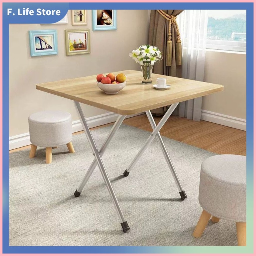 Portable foldable Dining Table foldable outdoor camping square table ...