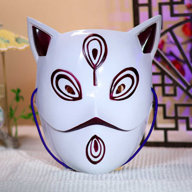 New Mysterious Ninja Naruto ANBU Kakashi Cosplay Props Demon Slayer ...