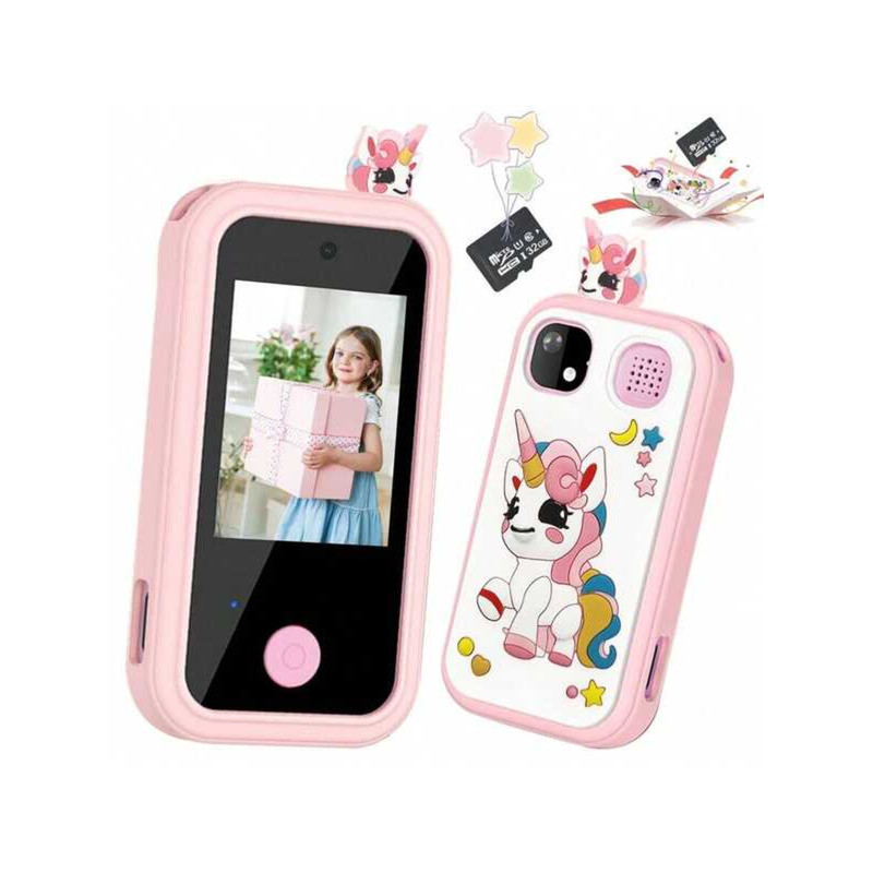 Kids Smart Phone For Girls, Unicorns Gifts For Girls Toys 3-12 Years ...