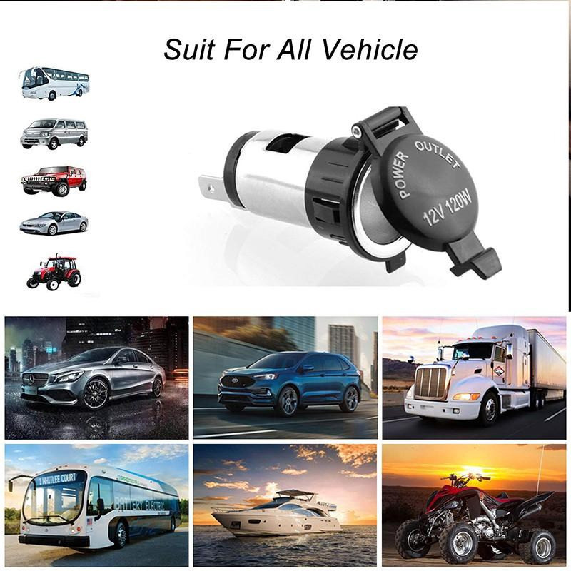 12-24V Car Power Socket Waterproof Car Charger Motorcycle/boat/car ...