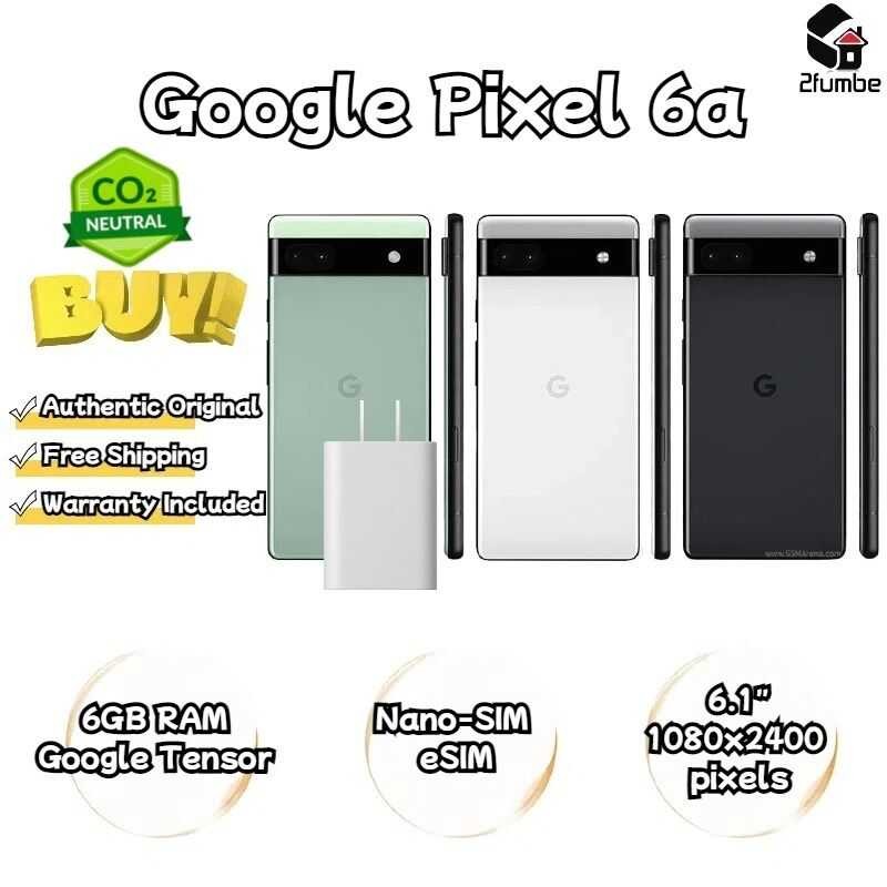 Google Pixel 6A 5G US Version 6Gb Ram+128Gb Rom Esim 4410 Mah Android ...
