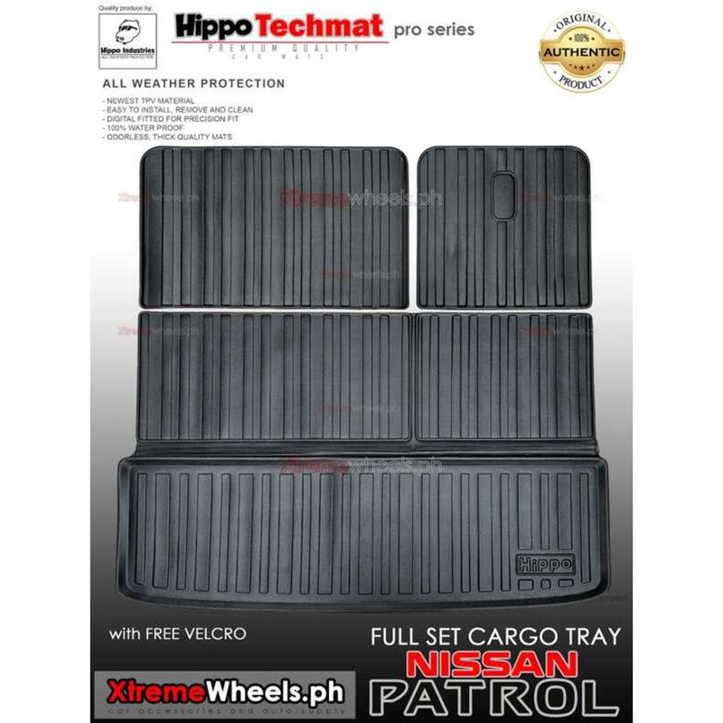 Nissan Patrol Y63 2025-2026 Hippo Techmat Pro Seriesfloor Liner Deep ...