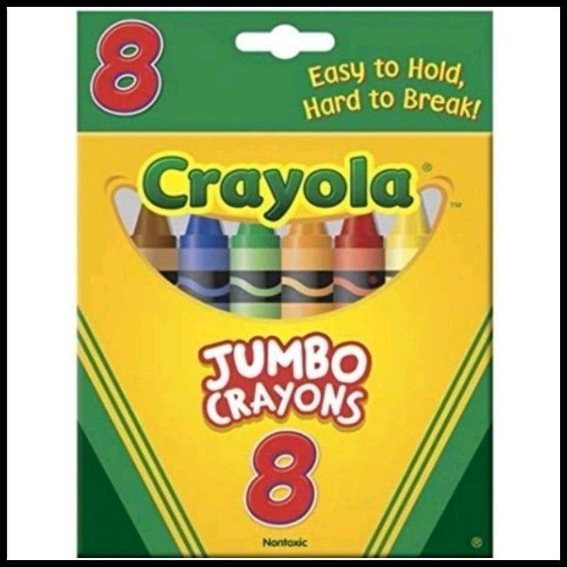 Crayola Jumbo Crayons jumbo sobig crayons | Shopee Philippines