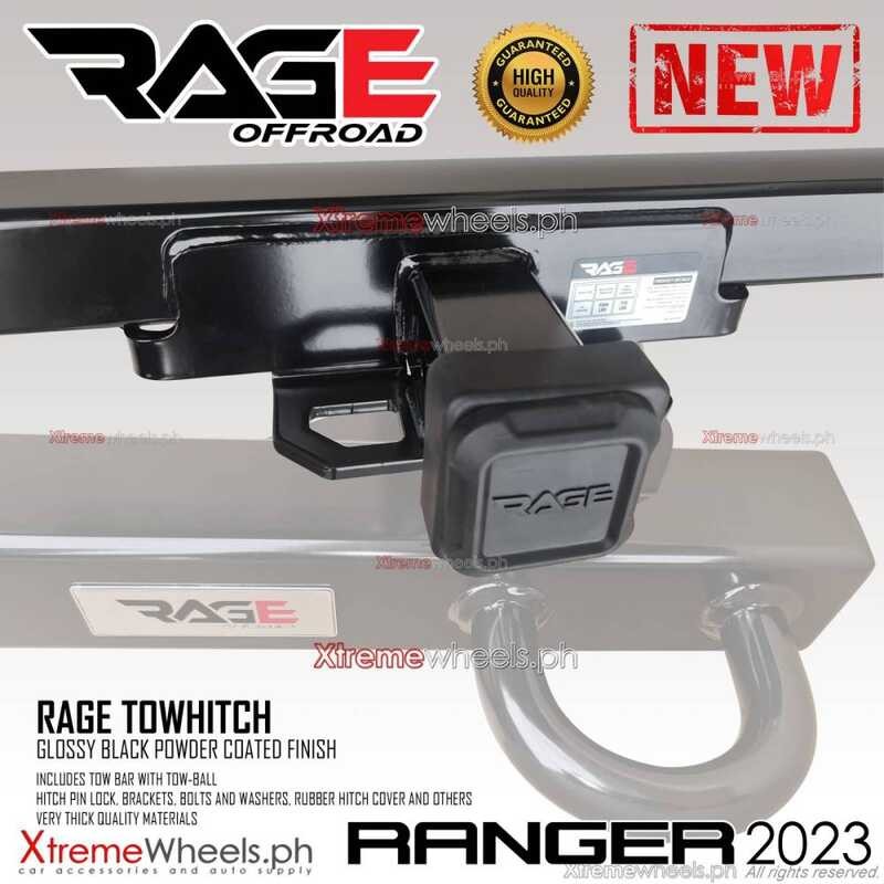 Ford Ranger / Raptor 2012-2025 Set Rage Towhitch / Tow Hitch Receiver ...