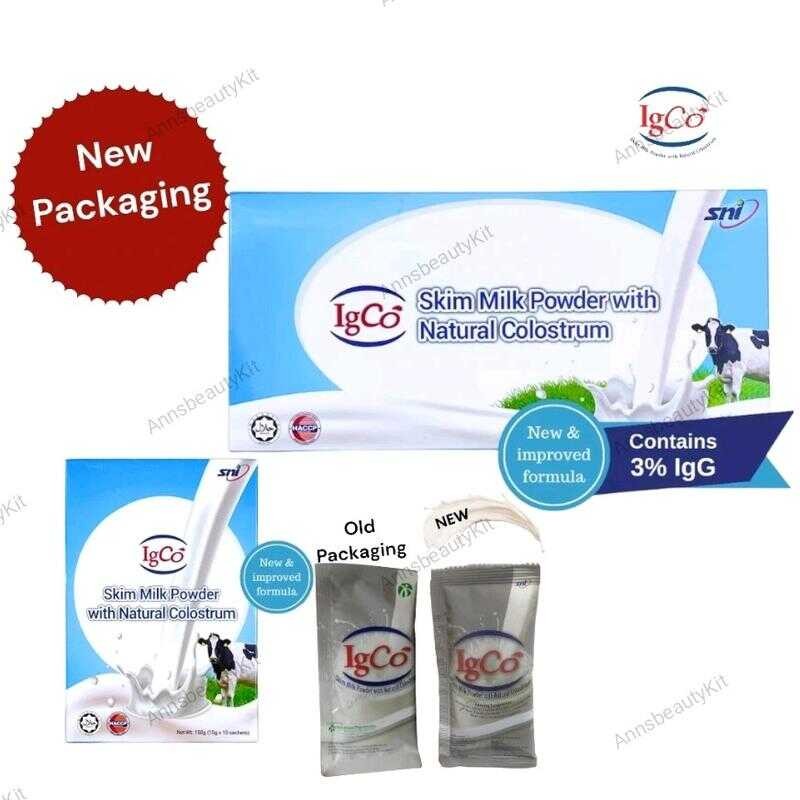 Igcomilk Per Sachet/Box Dairy Milky Protein Calcium Colostrum Igco 6B4 ...