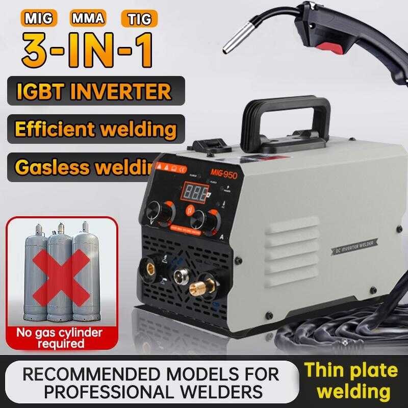 Mig/Tig/Mma 3In1 Welding Machine Inverter Portable 220V High Quality ...