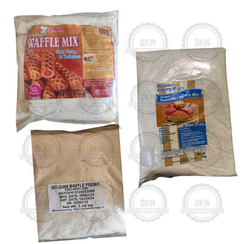 Ferna/Premium Bakery Mix 1Kg For Hotdog/Belgian/Pancake Waffle Baking ...