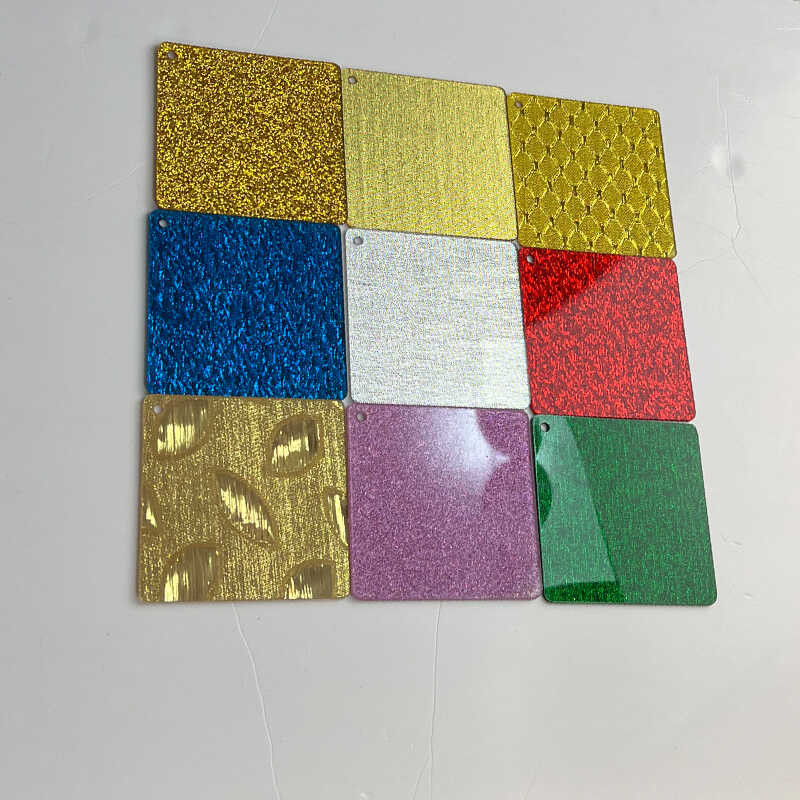 Cloth Gold Flash Silver Acrylic Marble Organic Glass Laser Cutting ...