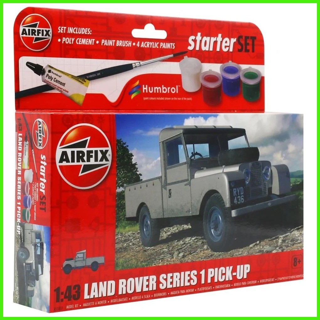 Airfix Starter Set - Land Rover Series 1 Pick-Up | Shopee Philippines