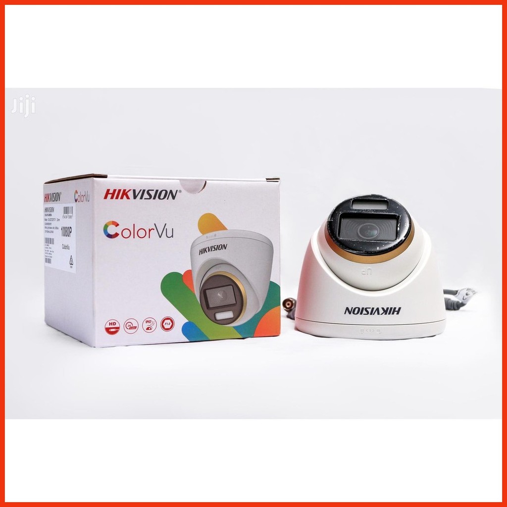 HIKVISION 2MP Colorvu 24/7 Colored 2MP Fixed Turret CCTV Camera ...