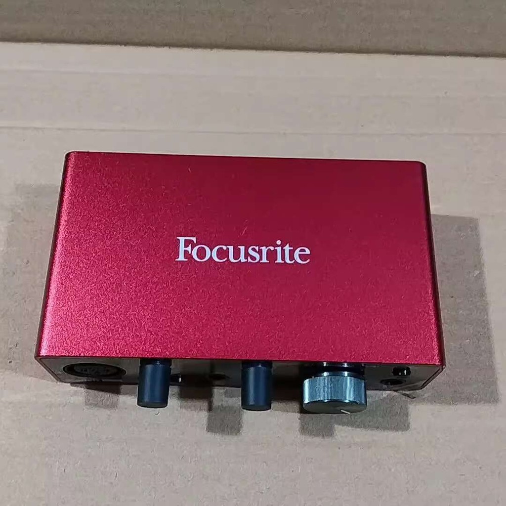 Focusrite Solo3 Sound Card Actual Product Shot No Disassembly | Shopee ...