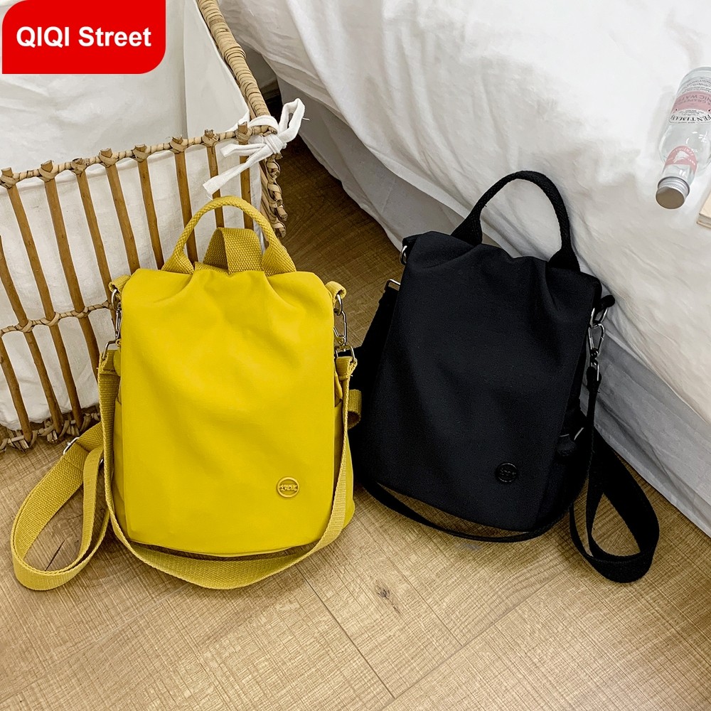 Backpack Fashionable women's bag,waterproof nylon fabric multiple ...