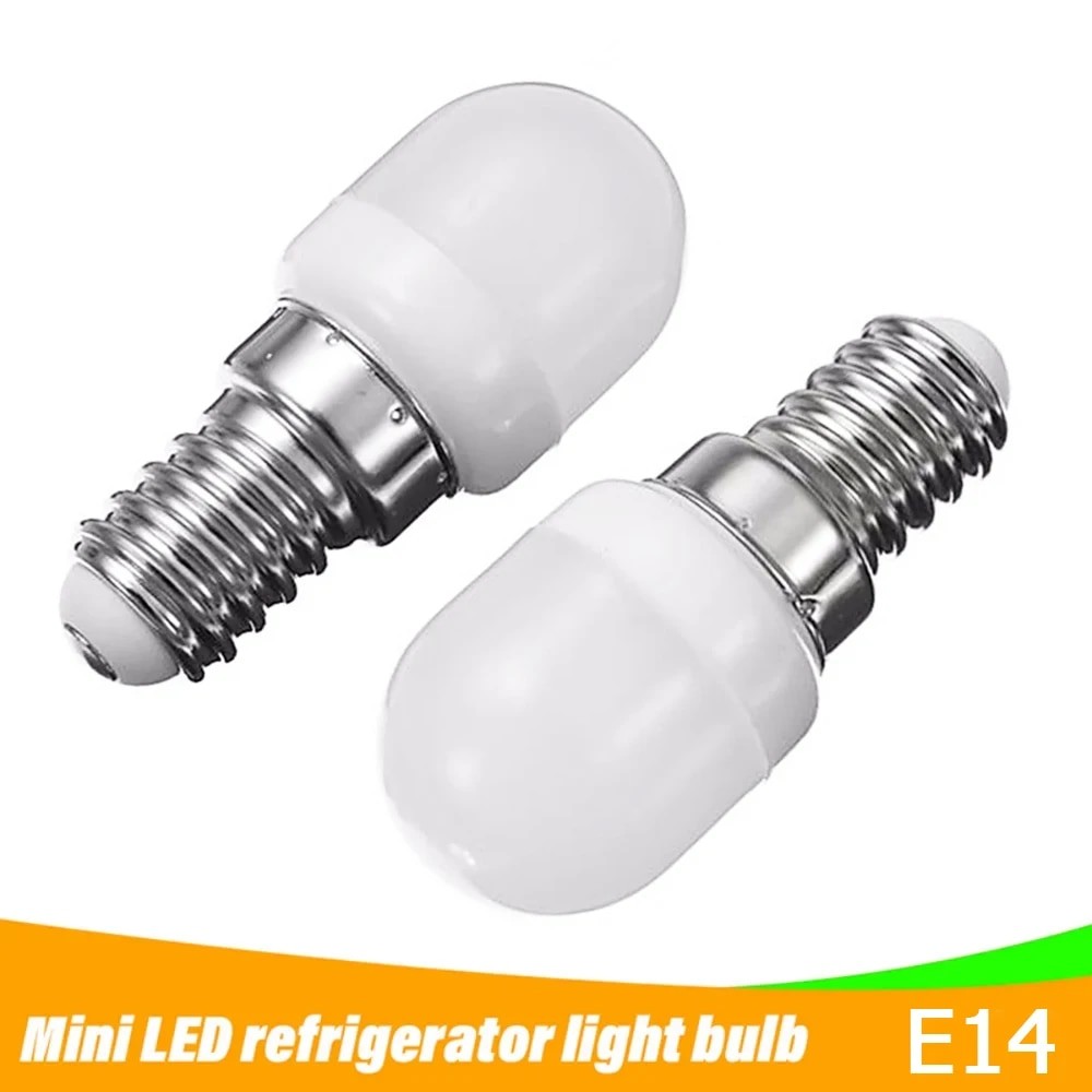 OEING Mini LED Bulb E14 220V Refrigerator Refrigerator Bulb White/Warm ...