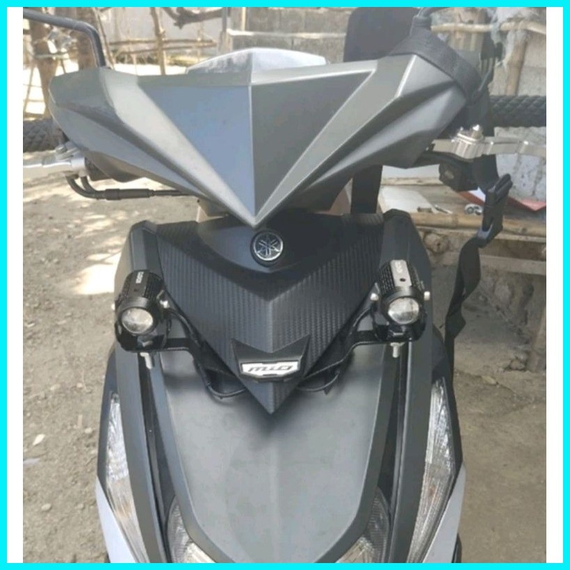 YAMAHA MIO I 125 BUDGET MEAL MINI DRIVING LIGHT BRACKET | Shopee ...