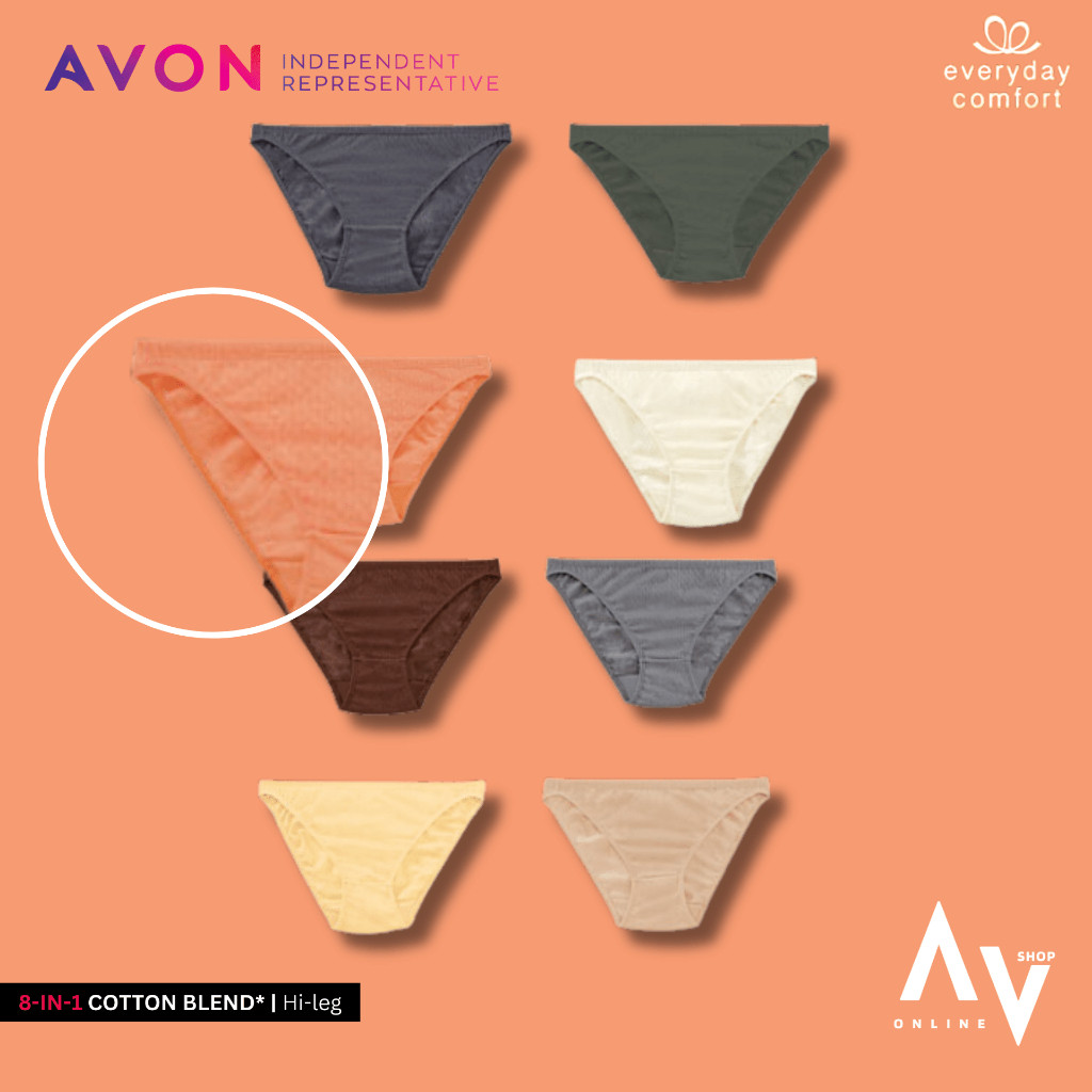 AVON Sam 8-In-1 Hi-Leg Panty Pack | Shopee Philippines