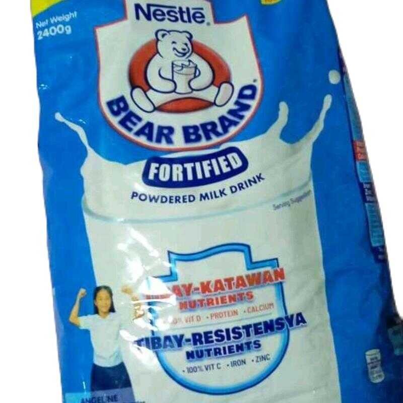 Bear Brand 2.4Kilo Grams.. Fortified Powdered Milk Todo.Tipid Pack ...