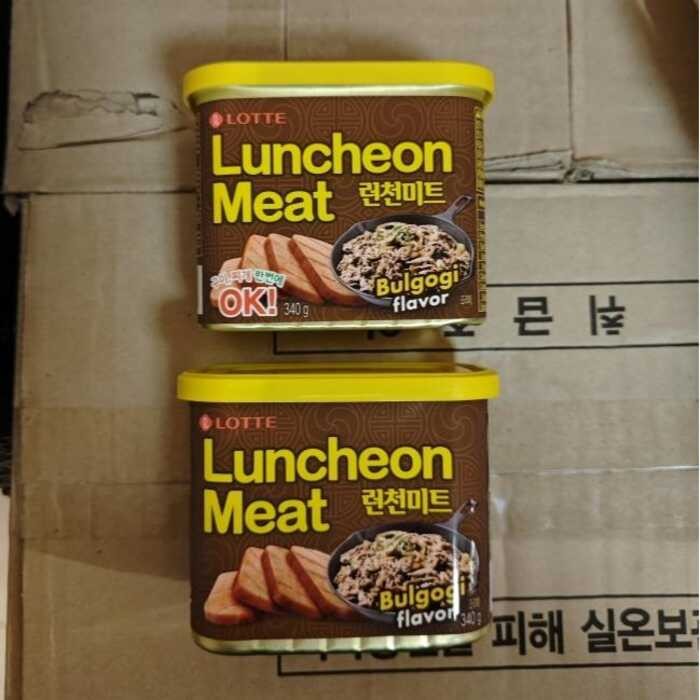 BUY TAKE 1 OK BULGOGI LOTTE 340Grams - Korean Spam Luncheon Meat 54E ...