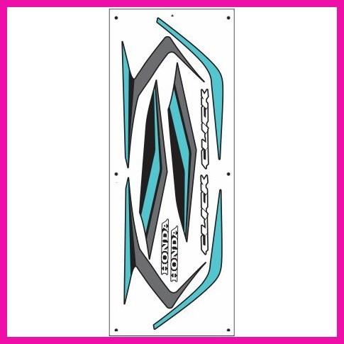 HONDA CLICK 125i V3 Decal sticker | Shopee Philippines