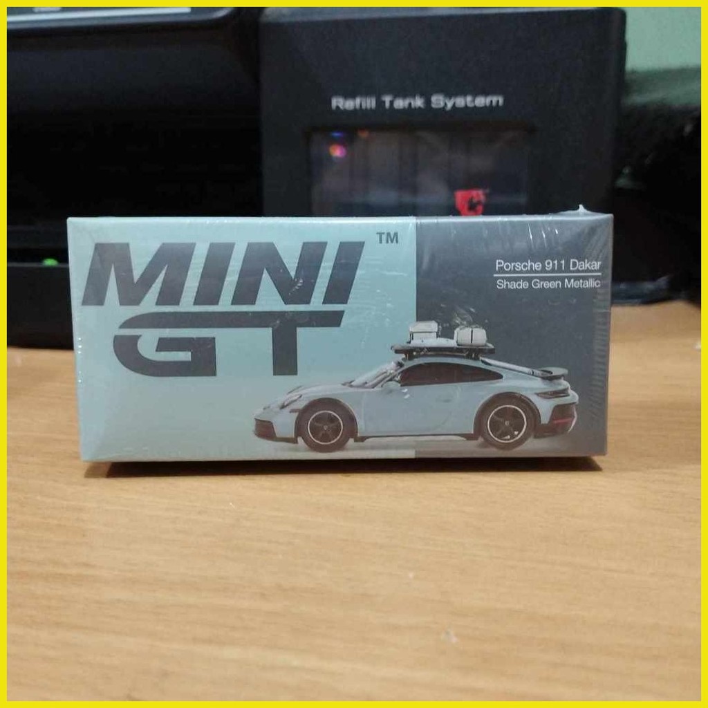 Mini GT #780 Porsche 911 Dakar (Shade Green Metallic) | Shopee Philippines
