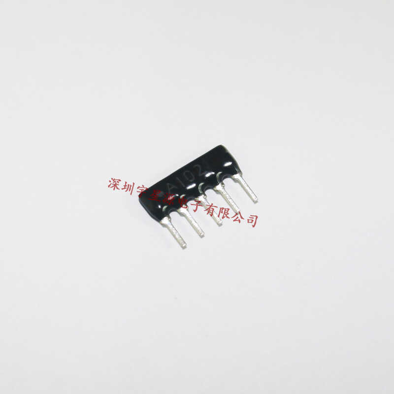 Direct Plug Resistor A05-102JP 5-Pin 1K Pitch 2.54MM Accuracy 5% A102J ...