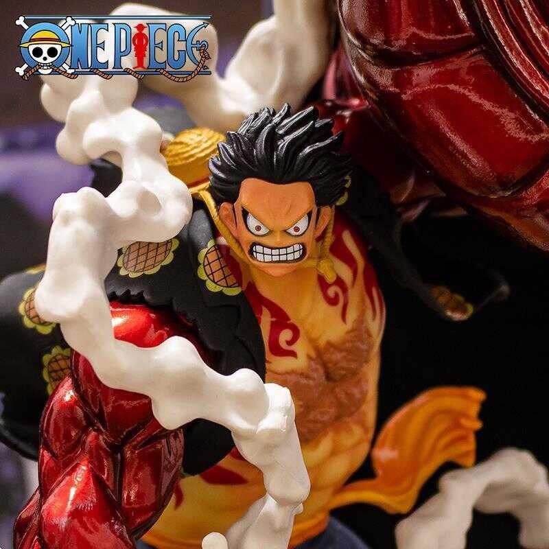 Hey Anime-One Piece Gear 4 Luffy Figures 20Cm With Colour Box | Shopee ...