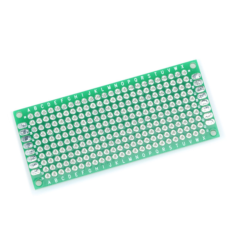 ☑♥ 3*7CM Double-Sided Soldering 1.6mm Thick 2.54mm Pitch Universal ...
