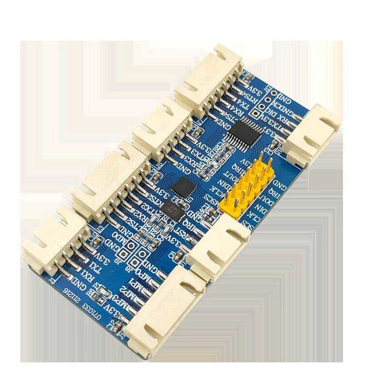 STM32F030F4P6 WK2204 4-way Serial Port Expansion Debug Board / SIP UART ...
