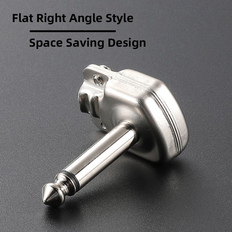 REAN Guitar Audio Adapter, Mono TS 1/4" Jack to RCA Phono Converter ...