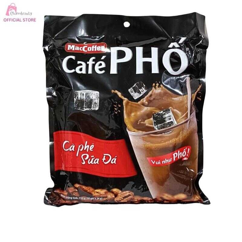 CAFE PHO Iced SUA DA Coffee 720G (30 Sachet × 24G) Made In Vietnam 46B | Shopee Philippines