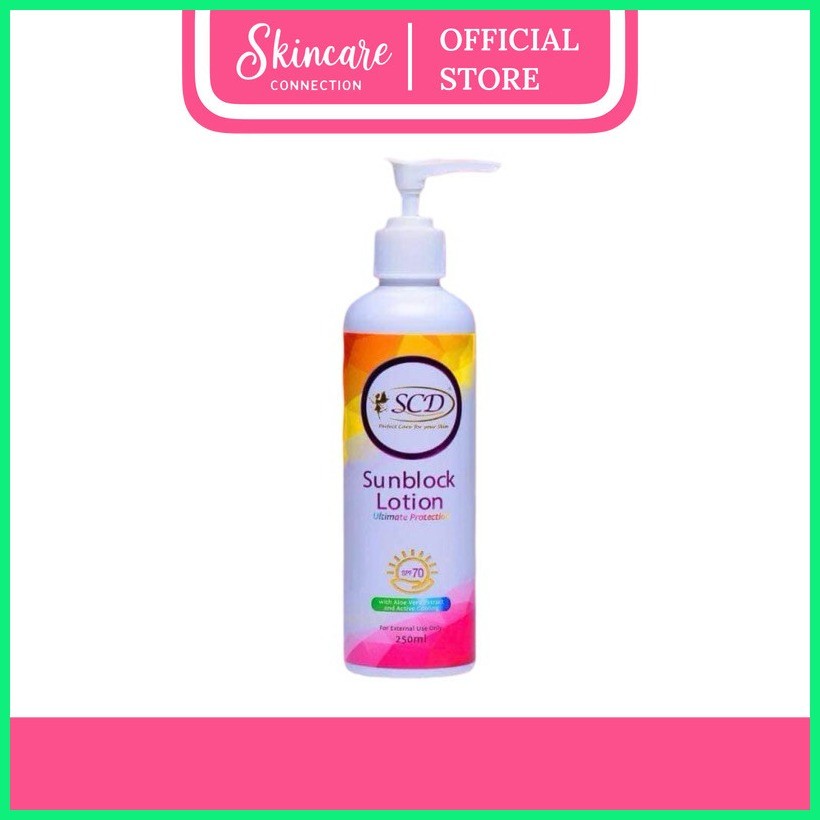 SCD Lotion SPF70 With Cooling Effect - Body Sunscreen All Skin Types ...