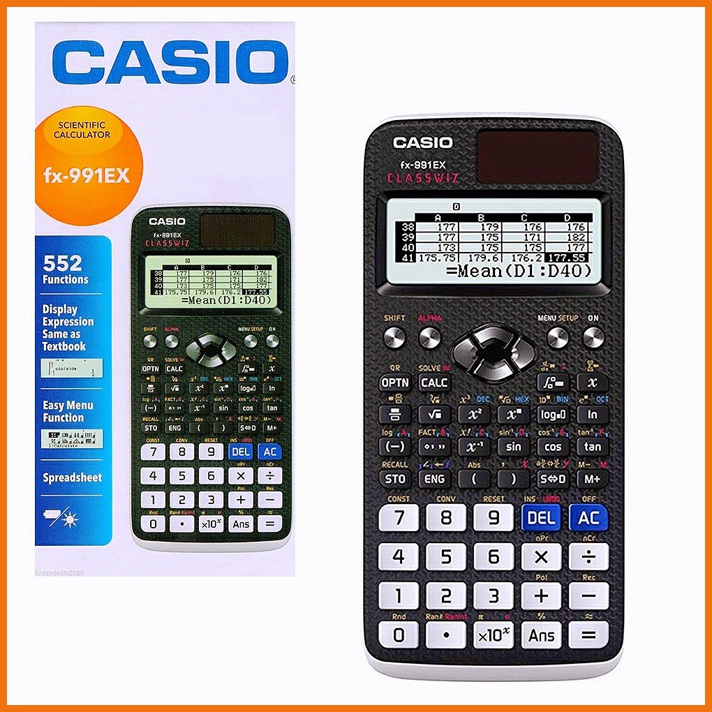 Casio FX-991EX FX991ex FX 991ex Scientific Calculator Classwiz ...