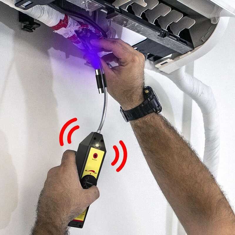 Detector Leak CFC HFC Halogen Air Conditioning Refrigerant Freon R410a ...