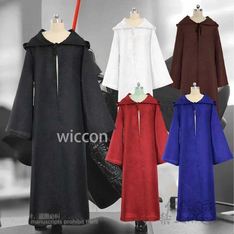 Medieval New Hooded Monk Priest Robe Halloween Carnival Cosplay Costume ...