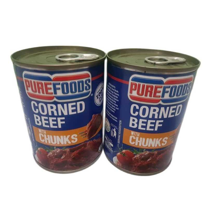 Db4 Purefoods Corned Beef With Chunks (Pack Of 3 Cans At 380 Grams ...