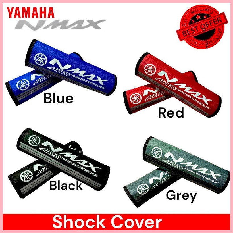 ( 1 PAIR ) shock cover for NMAX v1 v2 v3 fit to all modell stock shock ...