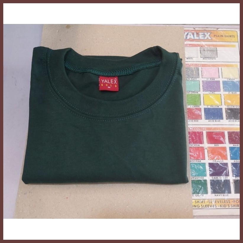 ⇩ ⇦ Yalex Plain T-shirt ( Moss Green ) New Color | Shopee Philippines