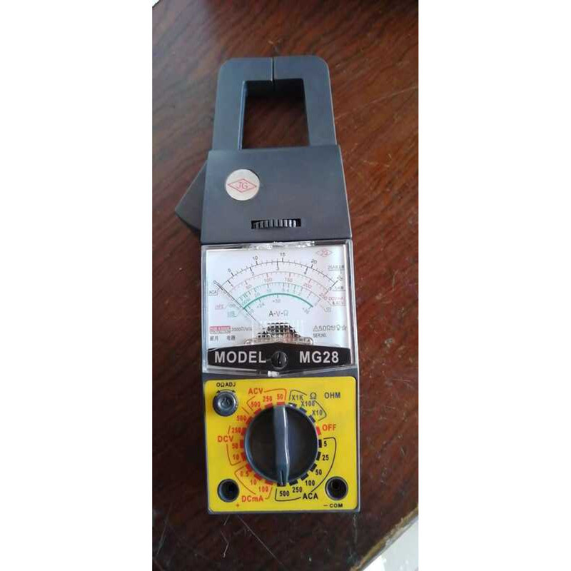 Old-style Hangzhou Multimeter MG28 Pointer Clamp Meter 500A Current ...