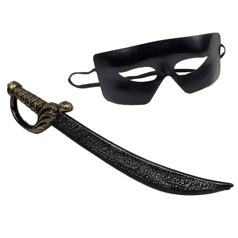 Zorro Plastic Pirates of the Caribbean Knife Prop Weapon Antique-Style ...