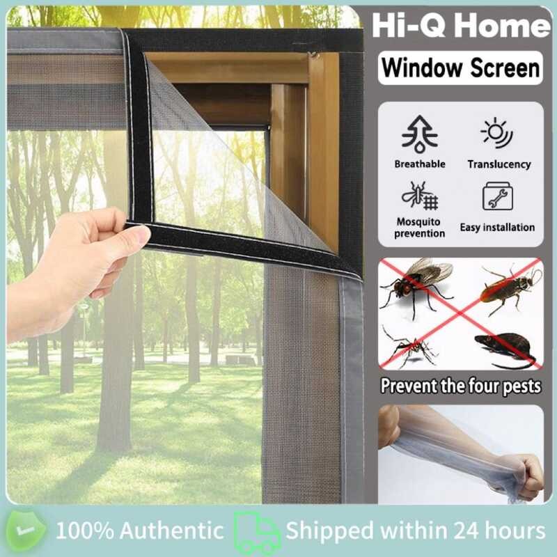 Plastic Anti For And Door Mosquito Window Screen Velcro Net Household ...