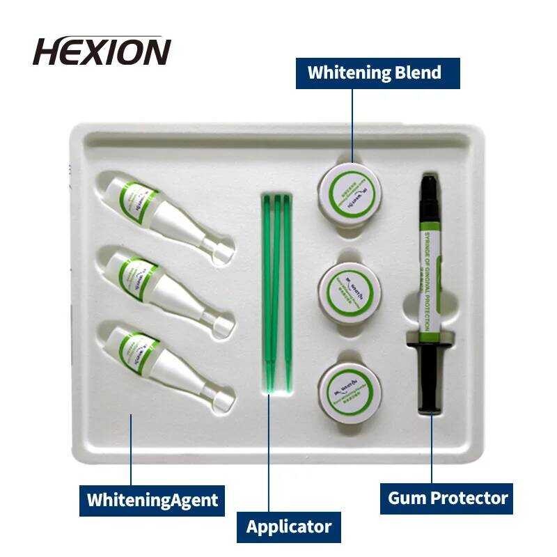 Teeth Whitening Serum Kit Caries Prevention & Plaque Remover Yellow ...