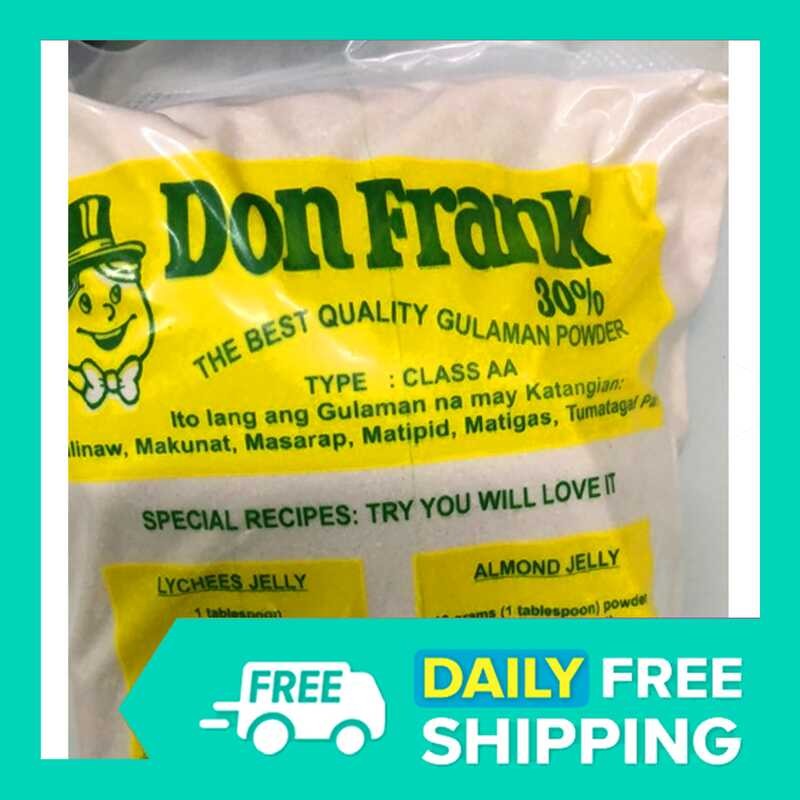 Don Frank AGAR GELATIN Powder Gulaman Gelatine Gel Jelly Jello Jell O ...